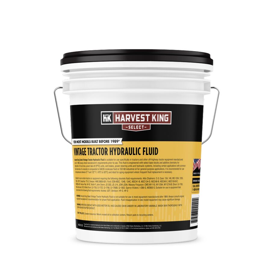 Vintage Tractor Hydraulic Fluid, 5-Gal