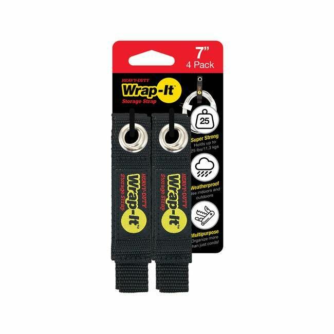 Wrap-It Heavy Duty Storage Wrap 7 In- 4 Pack - Black - Coastal Farm ...