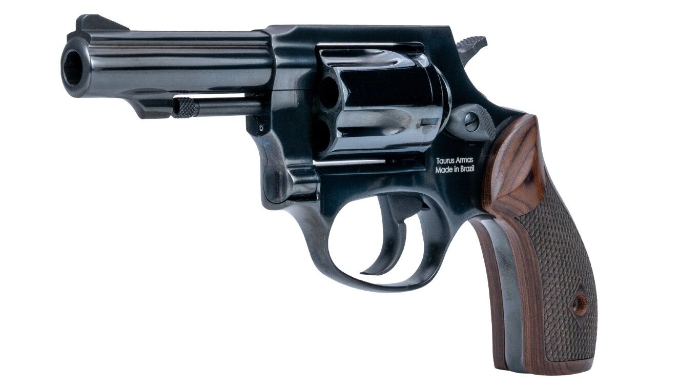 Heritage Roscoe 38 Special +P 3-In Barrel Wood Grip Revolver, 5-Rd