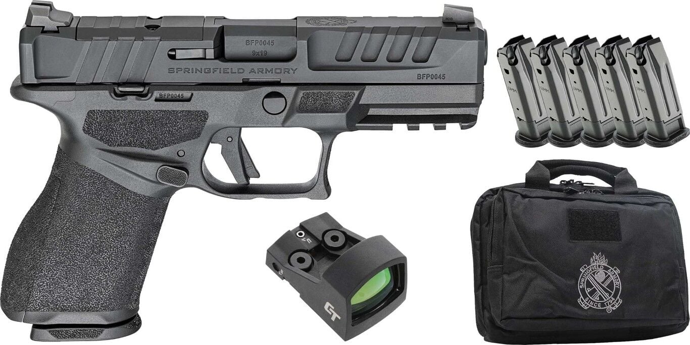 Springfield Armory Echelon 4.0C 9mm Compact Optics Ready Pistol Gear Up ...